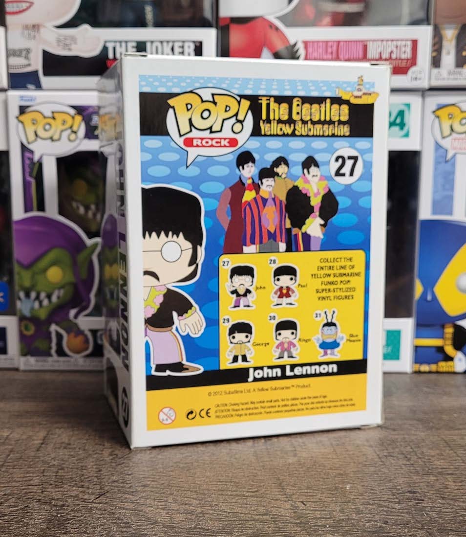 John Lennon #27 - The Beatles Yellow Submarine Funko Pop! Rocks – A1 Swag