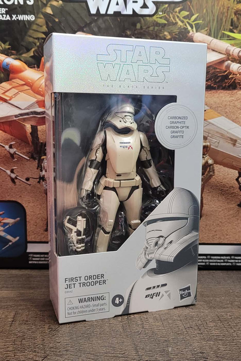 First Order Jet Trooper #99 [Carbonized] - Star Wars The Black Series ...