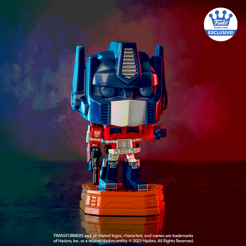 Optimus Prime #120 - Transformers Funko Pop! Retro Toys [Lights & Soun ...