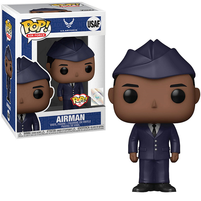 Airman Dress Blues #USAF - US Air Force Funko Pop! Air Force [African ...