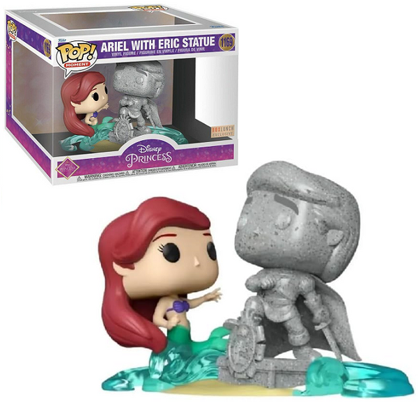 Ariel with Eric Statue 1169 Disney Princess Funko Pop Moment BoxL A1 Swag