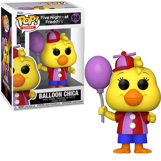 Balloon Chica Pop #910 – FNaF Figure – A1 Swag