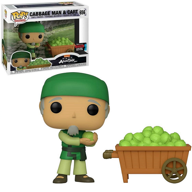 Cabbage Man & Cart #656 - Avatar The Last Airbender Funko Pop! Animati ...