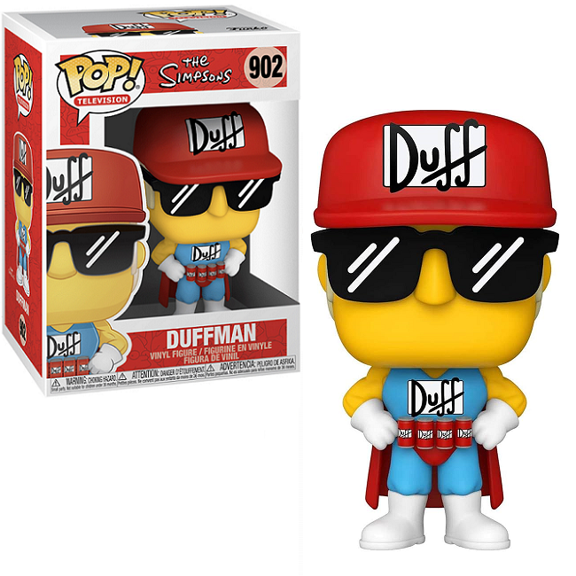 Duffman #902 - The Simpsons Funko Pop! TV – A1 Swag