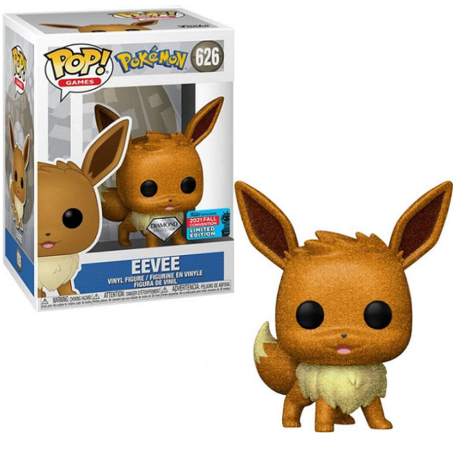Eevee #626 - Pokemon Funko Pop! Games [Diamond 2021 Fall Convention Li ...