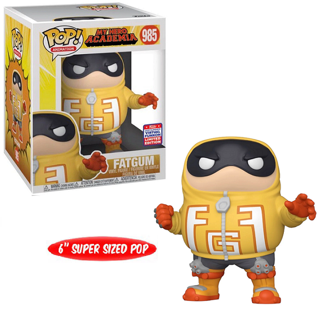 Fatgum #985 – My Hero Academia Funko Pop! Animation [6-Inch 2021 Virtu ...