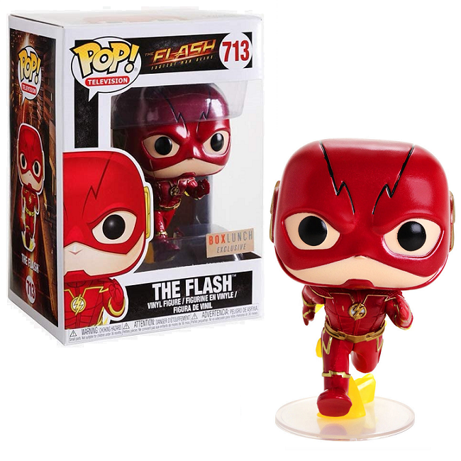 The Flash #713 - The Flash Funko Pop! TV [Metallic Box Lunch Exclusive ...