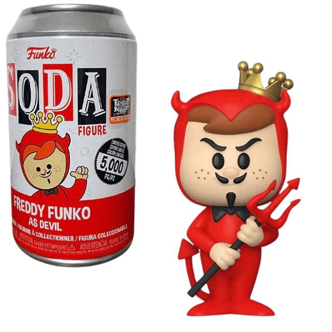 Freddy Funko as Devil – Fright Night Funko SODA [Sealed 2022 Limited E ...