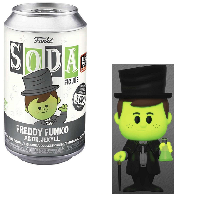 Freddy Funko as Dr Jekyll – Fright Night Funko SODA [Sealed 2022 Limit ...