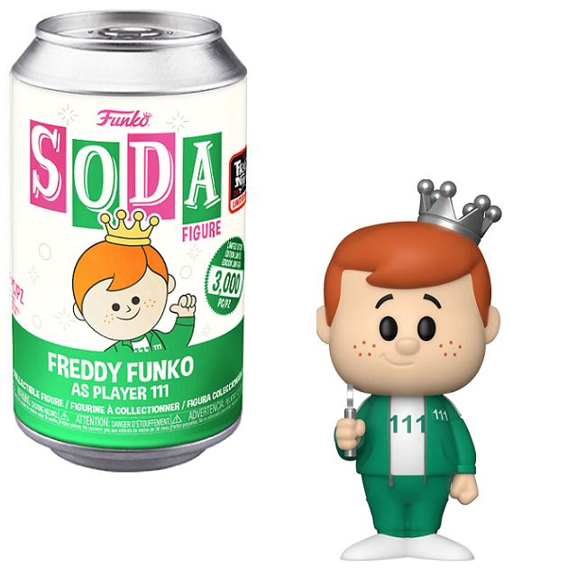 Freddy Funko as Player 111 - Funko Soda! [Sealed 2022 Fright Night LE ...