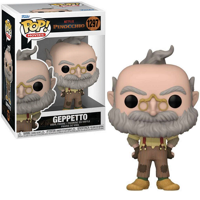 Geppetto #1297 - Pinocchio Funko Pop! Movies [Netflix] – A1 Swag