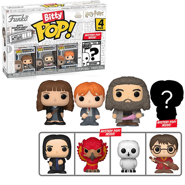 Harry Potter Hermione Funko Bitty Pop! Mini-Figure 4-Pack – A1 Swag