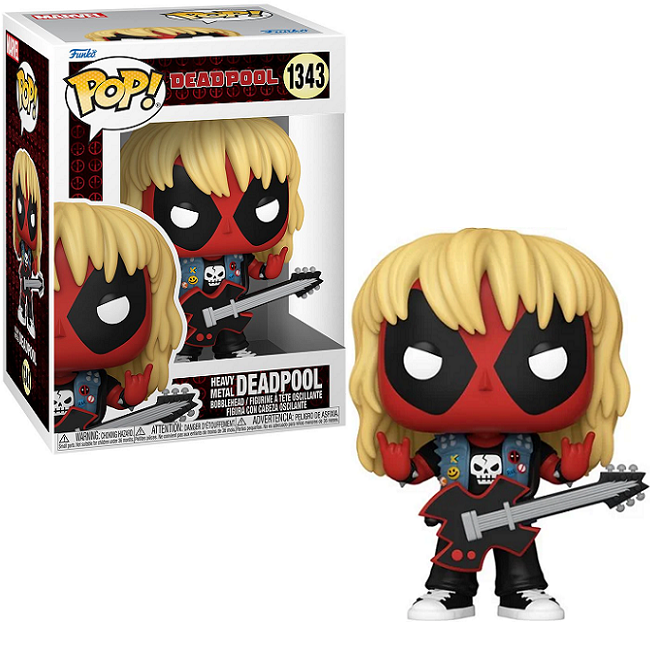 Heavy Metal Deadpool #1343 - Deadpool Funko Pop! – A1 Swag
