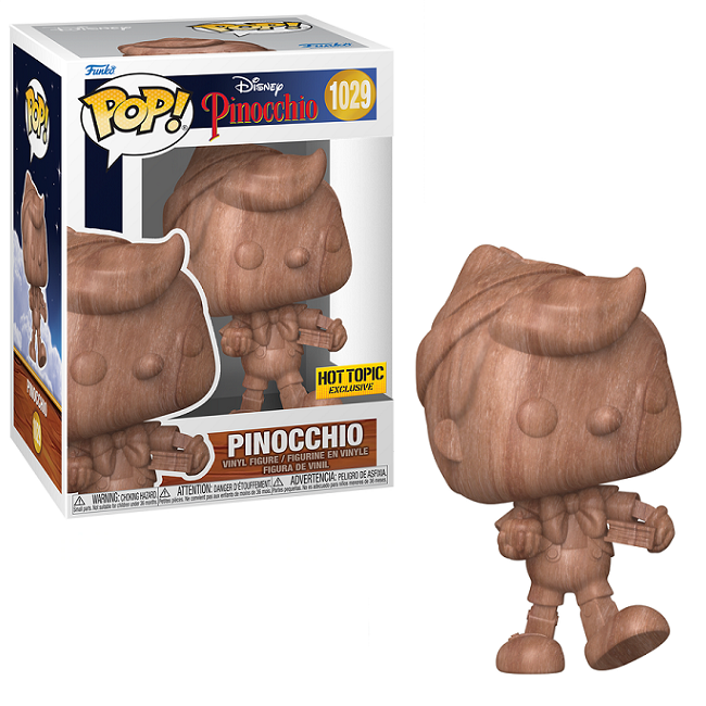 Pinocchio #1029 - Disney Funko Pop! [Wooden Hot Topic Exclusive] – A1 Swag