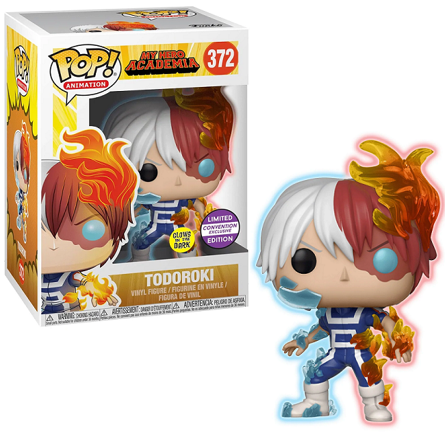 Todoroki #372 - My Hero Academia Funko Pop Animation [Gitd Convention ...