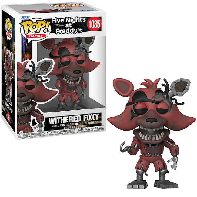 Withered Foxy FNAF Funko Pop! #1085 – A1 Swag