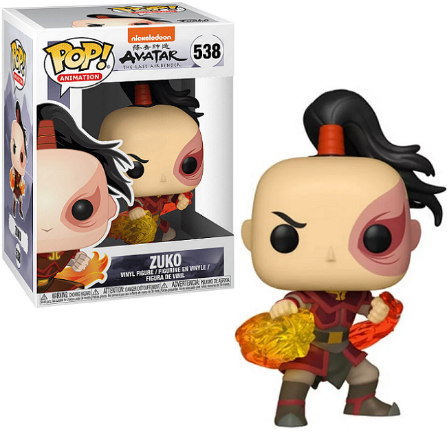 Zuko #538 - Avatar The Last Airbender Funko Pop! Animation – A1 Swag