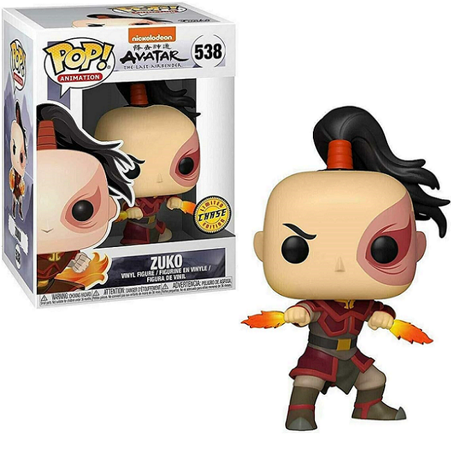 Zuko #538 - Avatar The Last Airbender Funko Pop! Animation [Chase Vers ...
