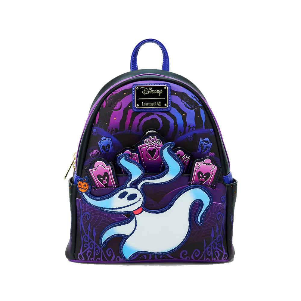 Loungefly Nightmare Before Christmas Zero and Jack Mini Backpack – A1 Swag