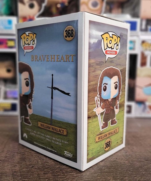 William Wallace #368 - Braveheart Funko Pop! Movies [Bloody FYE Exclus ...