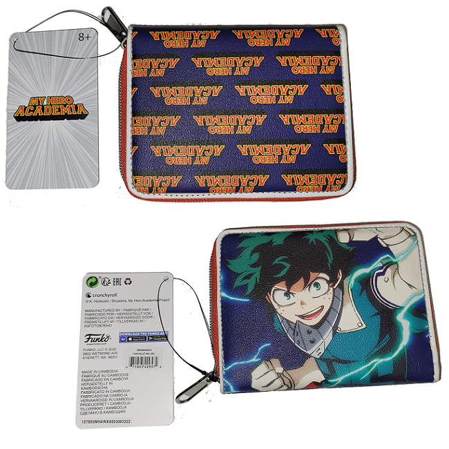 Deku Wallet - My Hero Academia Funko Wallet – A1 Swag