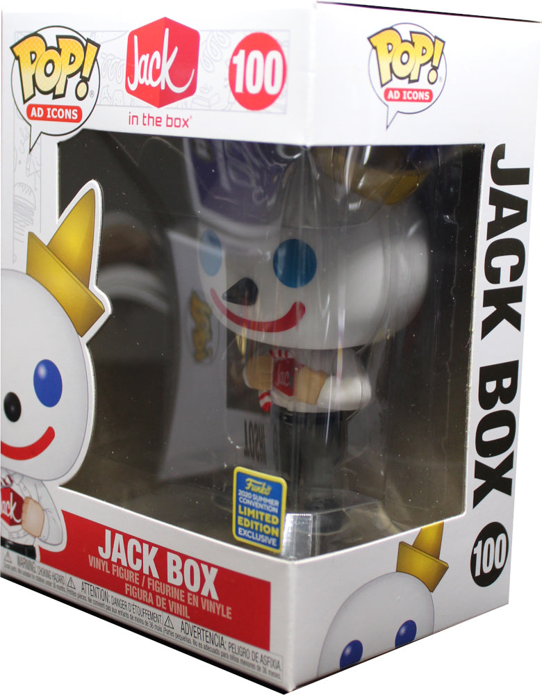 Jack Box #100 - Jack in the Box Funko Pop! Ad Icons [2020 Summer Conve ...