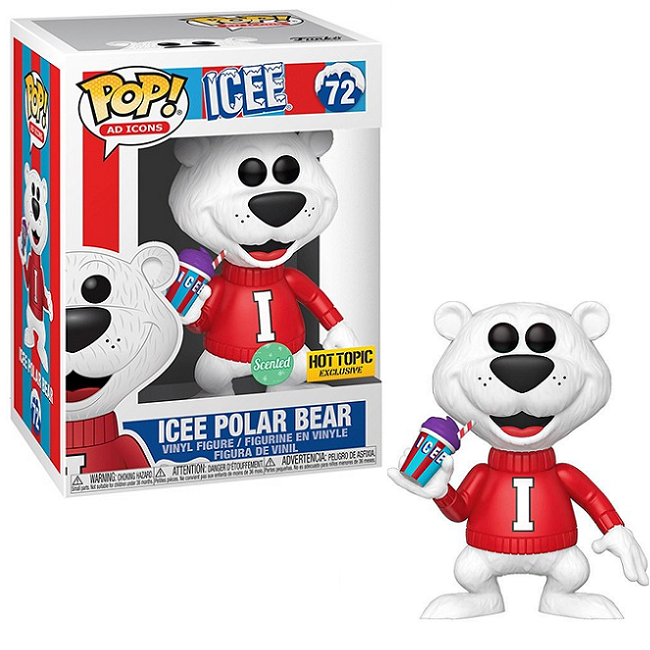 Icee Polar Bear #72 - Icee Funko Pop! Ad Icons [Scented Hot Topic Excl ...