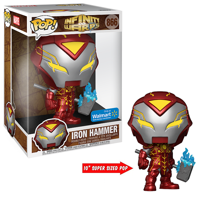 Iron Hammer #866 – Infinity Warps Funko Pop! [10-Inch WalMart Exclusiv ...