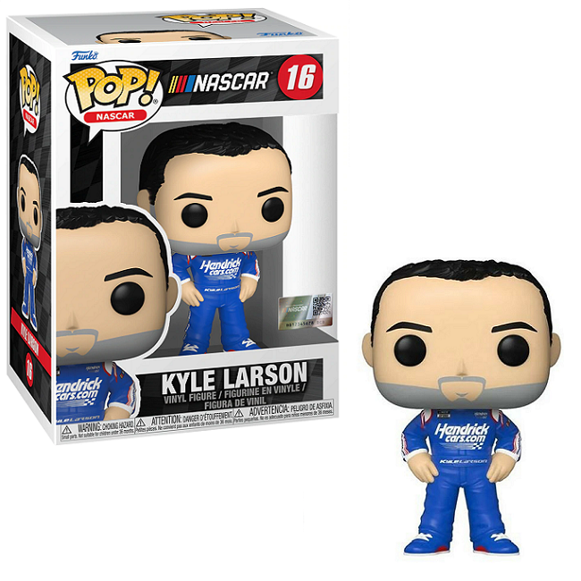 Kyle Larson #16 - NASCAR Funko Pop! NASCAR – A1 Swag