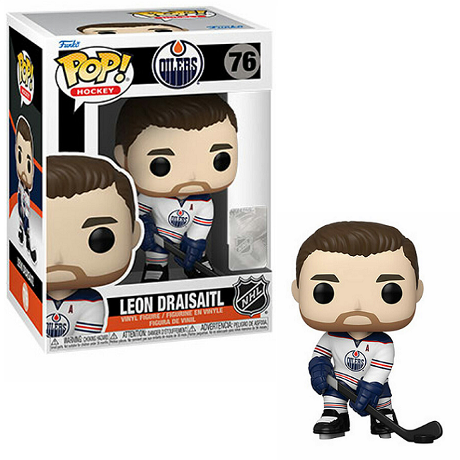 Leon Draisaitl #76 - Oilers Funko Pop! Hockey [Road Uniform] – A1 Swag