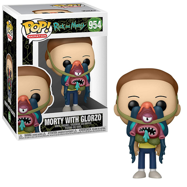 Morty with Glorzo #954 – Rick and Morty Funko Pop! Animation – A1 Swag