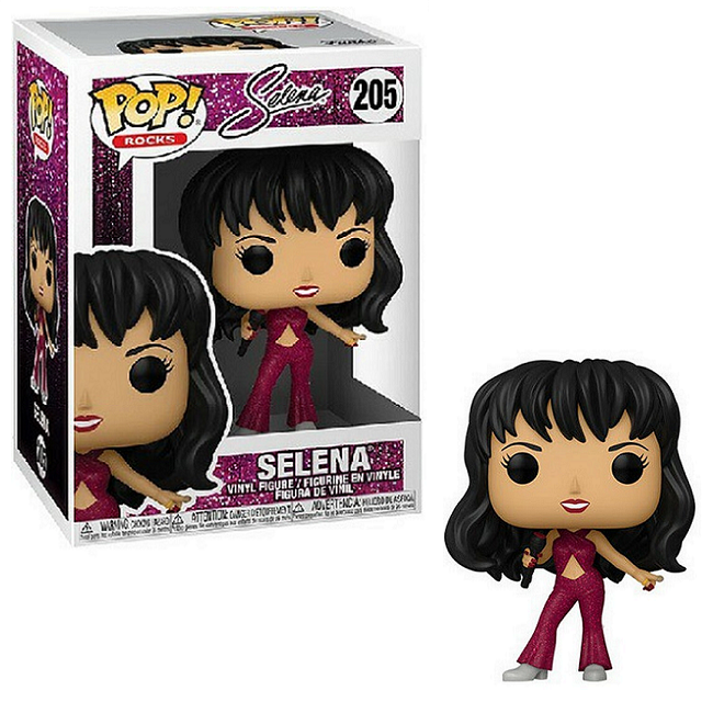Selena #205 – Selena Funko Pop! Rocks [Burgundy Outfit Glitter] – A1 Swag