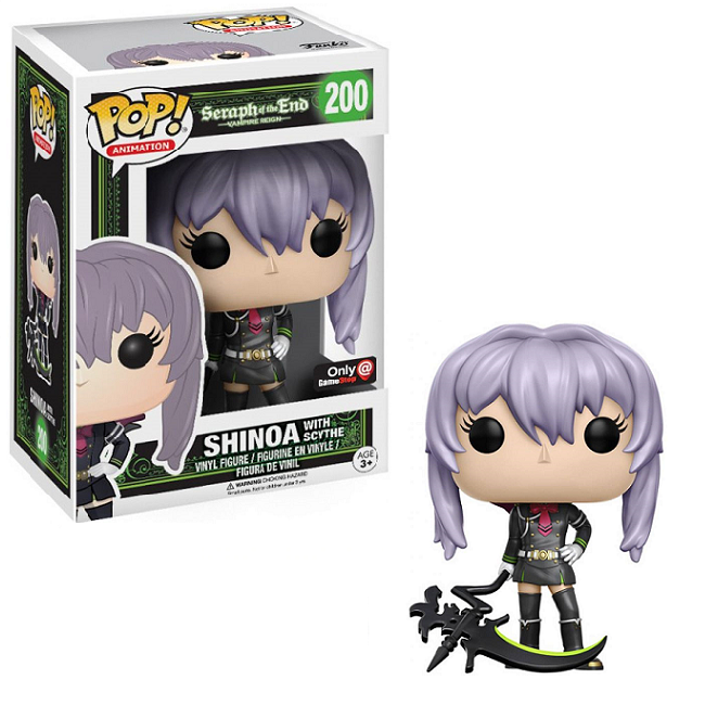 Shinoa Hiragi with Scythe #200 - Seraph of the End Funko Pop! Animatio ...