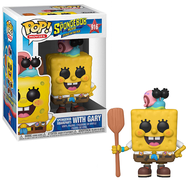 Spongebob SquarePants with Gary #916 - The SpongeBob Movie Funko Pop ...