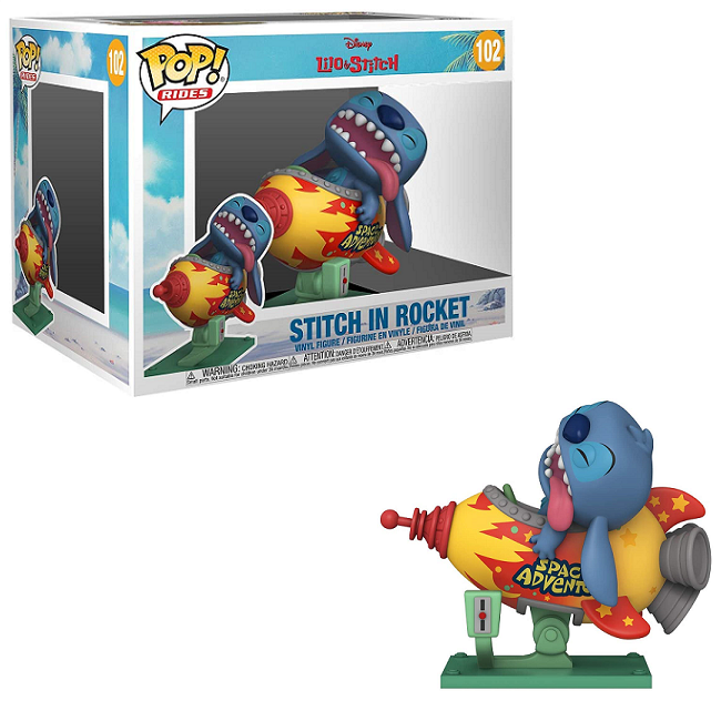 Stitch in Rocket #102 – Lilo & Stitch Funko Pop! Rides – A1 Swag