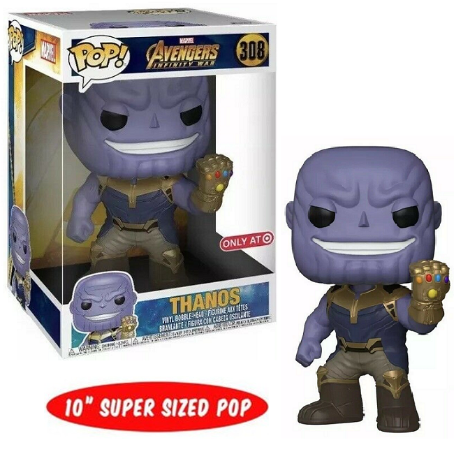 Thanos #308 - Avengers Infinity War Funko Pop! [10-Inch Target Exclusi ...