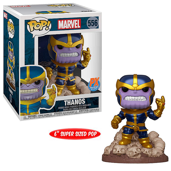 Thanos #556 - Marvel Funko Pop! [6-Inch PX Previews Exclusive] – A1 Swag