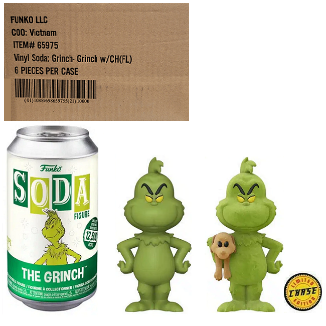 The Grinch - How the Grinch Stole Christmas Funko SODA [Factory Sealed ...