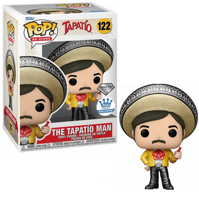 The Tapatio Man #122 - Tapatio Funko Pop! Ad Icons [Diamond Funko Excl ...