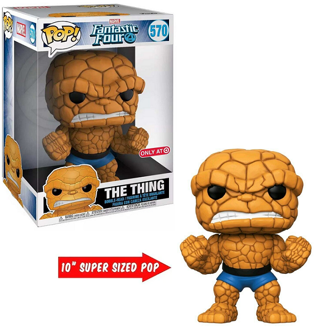 The Thing #570 - Fantastic Four Funko Pop! [10-Inch Target Exclusive ...